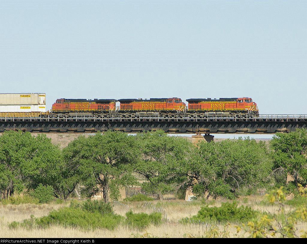 BNSF 4491 5078 and 4634